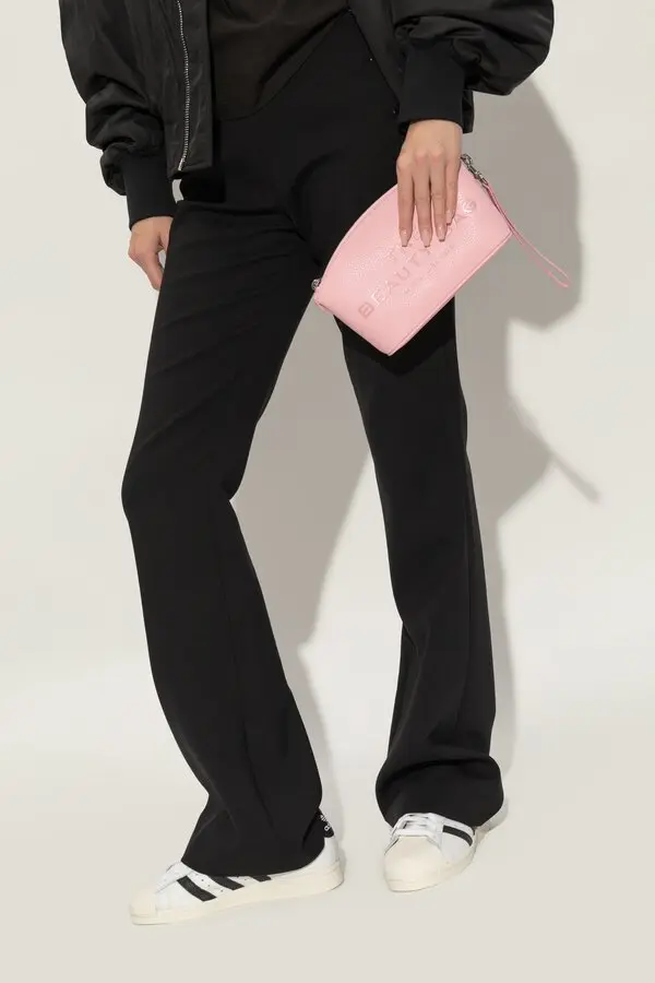 Marc Jacobs Leather Cosmetic Bag