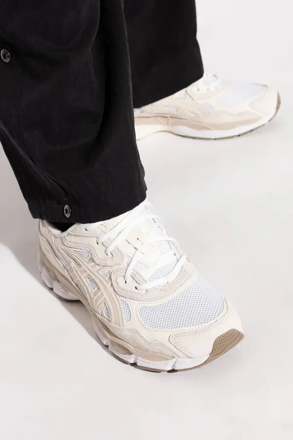 Asics Gel-nyc Lace-up Sneakers - Cream