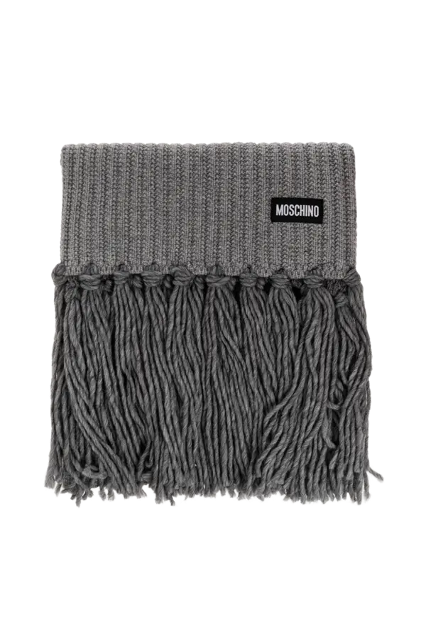 Moschino Scarf With Fringes