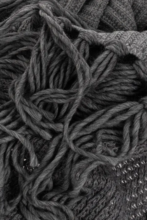 Moschino Scarf With Fringes