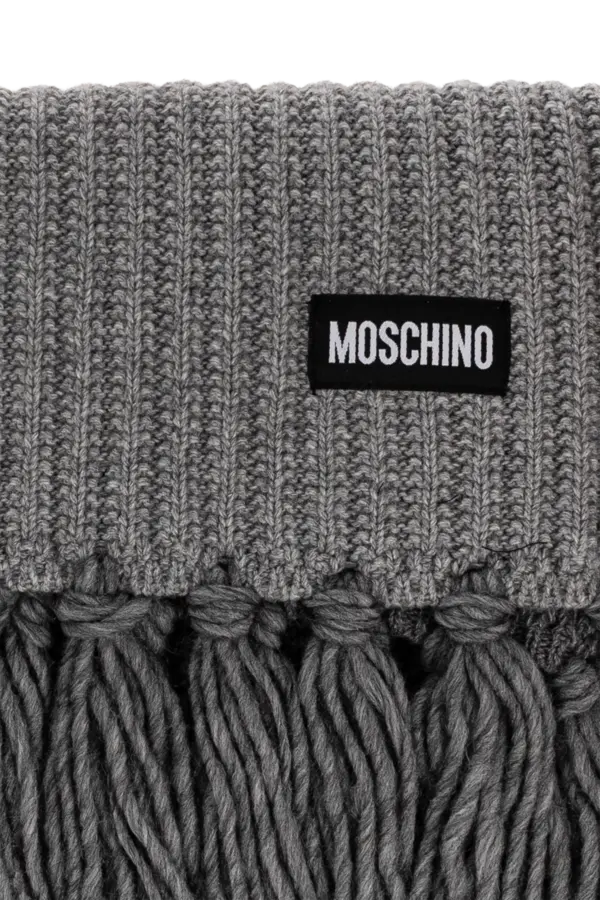 Moschino Scarf With Fringes