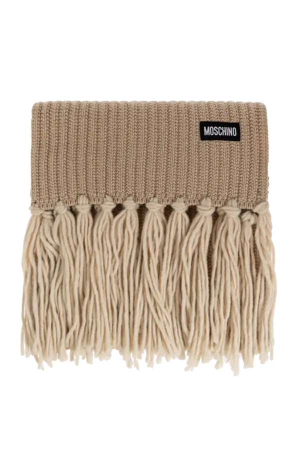 Moschino Scarf With Fringes