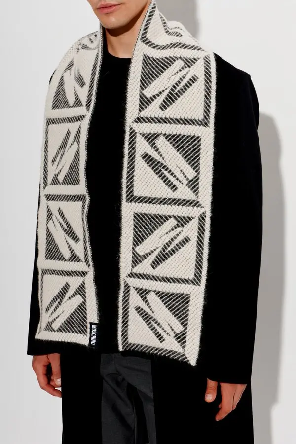 Moschino Scarf With Logo