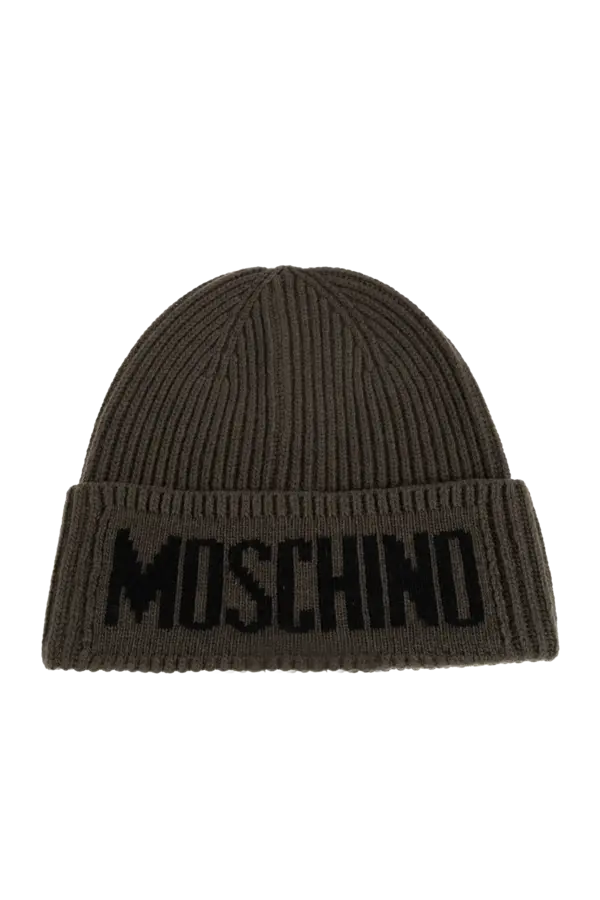 Moschino Cap With Logo - Green