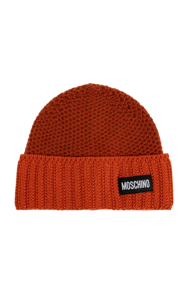 Moschino Cap With Logo Patch
