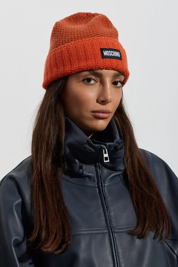 Moschino Cap With Logo Patch