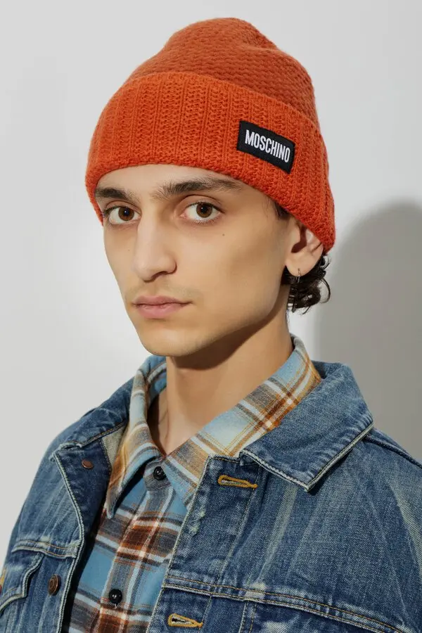 Moschino Cap With Logo Patch