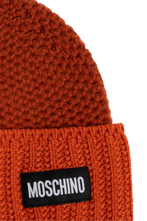 Moschino Cap With Logo Patch