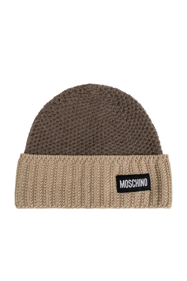 Moschino Cap With Logo Patch