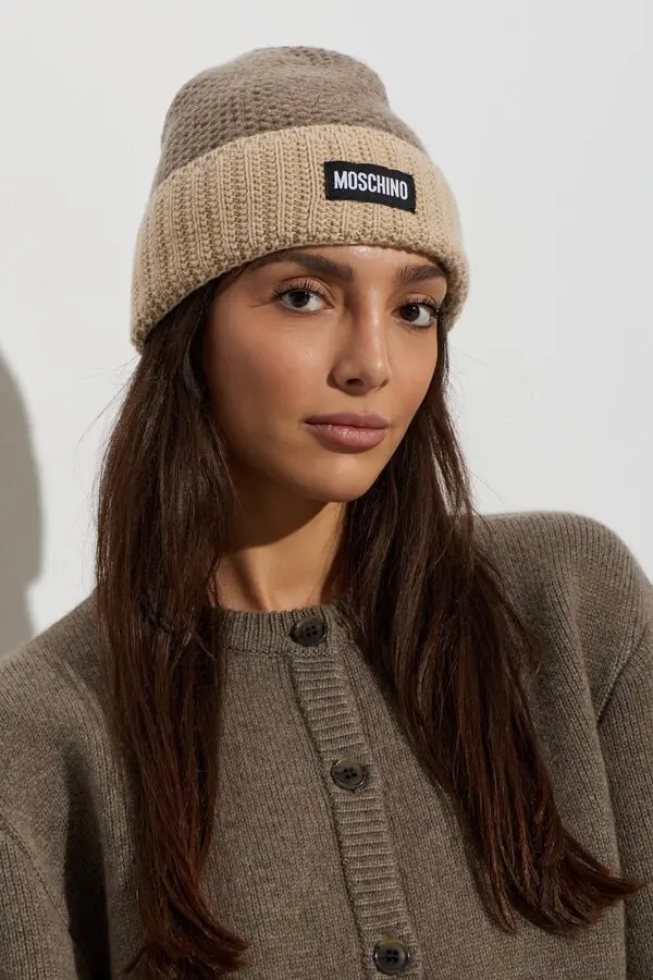 Moschino Cap With Logo Patch