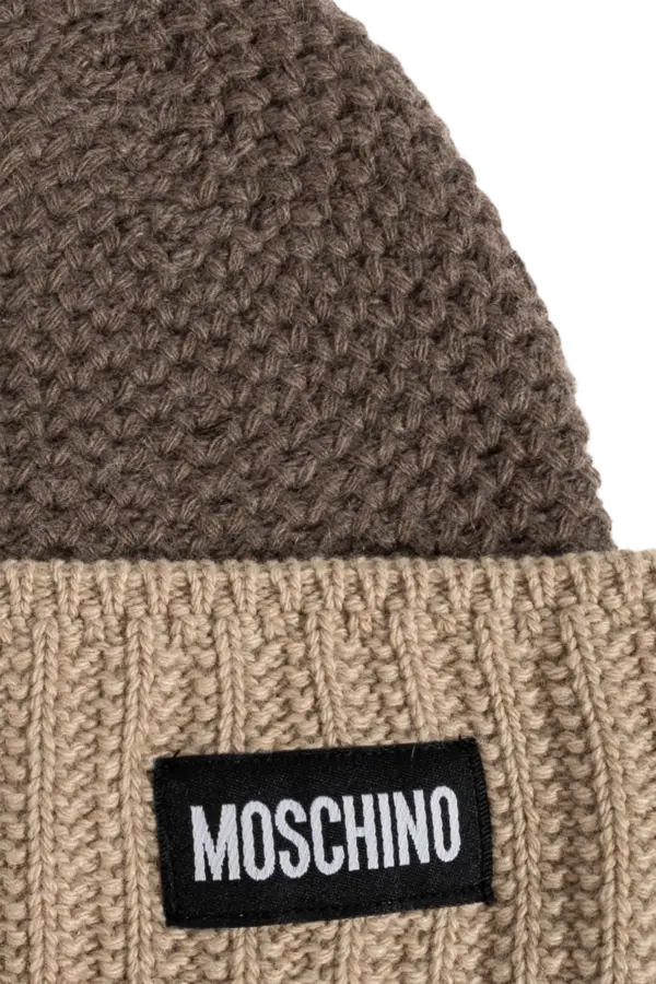 Moschino Cap With Logo Patch