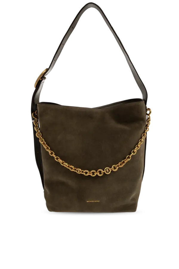 Michael Kors Suede Bag "nolita - Green