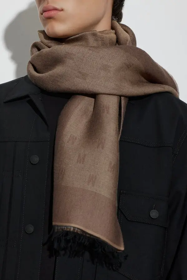 Moschino Scarf With Monogram