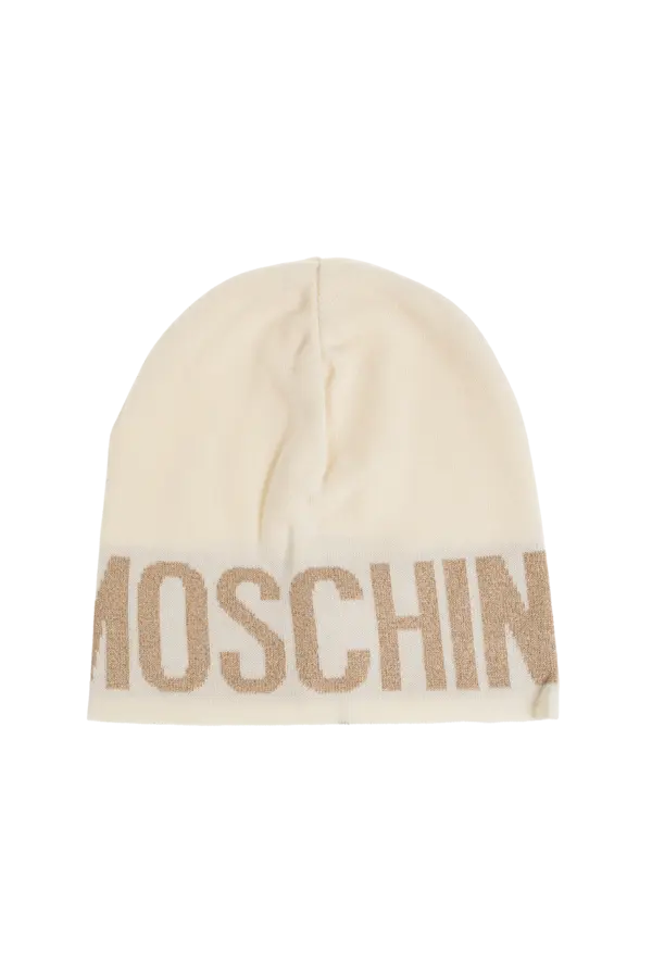 Moschino Beanie - Cream