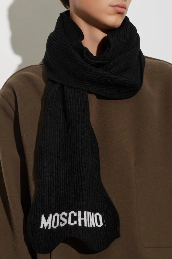 Moschino Scarf With Logo