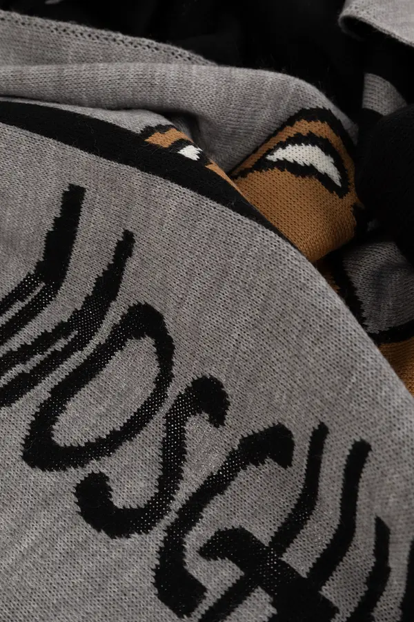 Moschino Scarf With A Characteristic Teddy Bear Motif