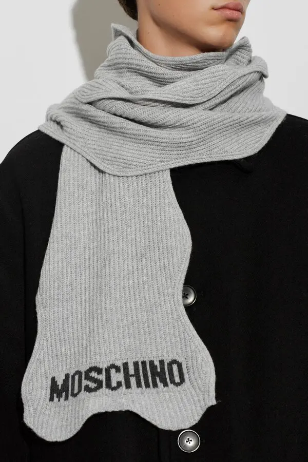 Moschino Scarf With Logo