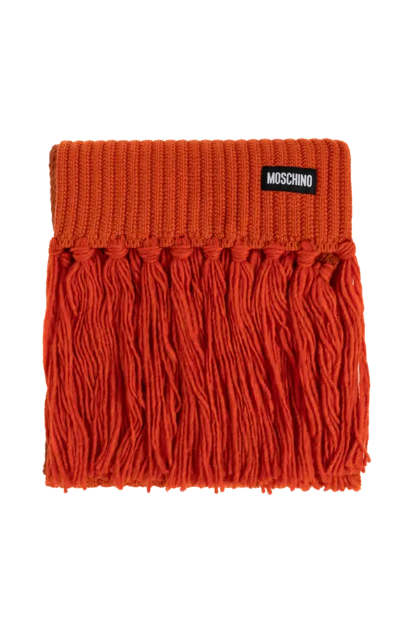 Moschino Scarf With Fringes