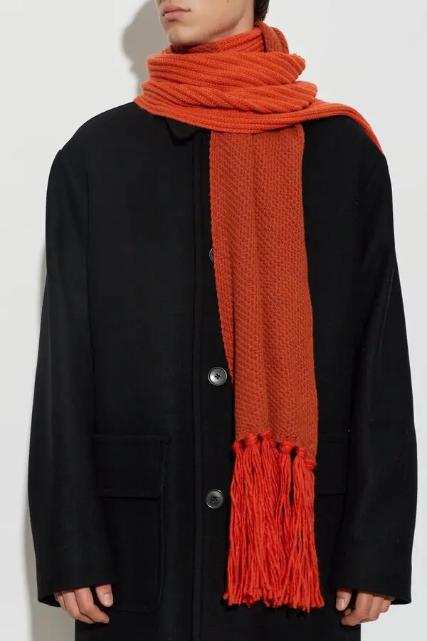 Moschino Scarf With Fringes