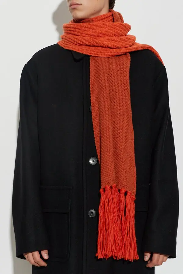 Moschino Scarf With Fringes