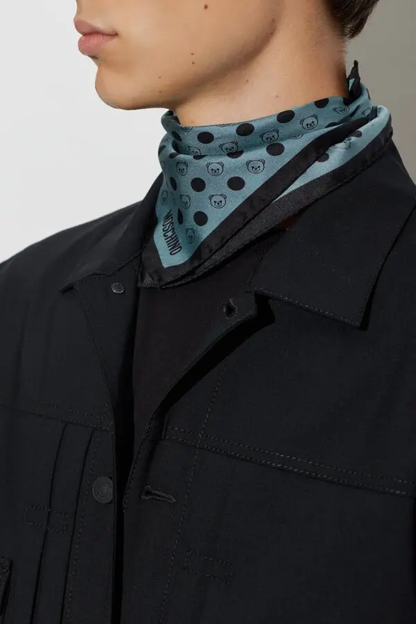 Moschino Silk Scarf