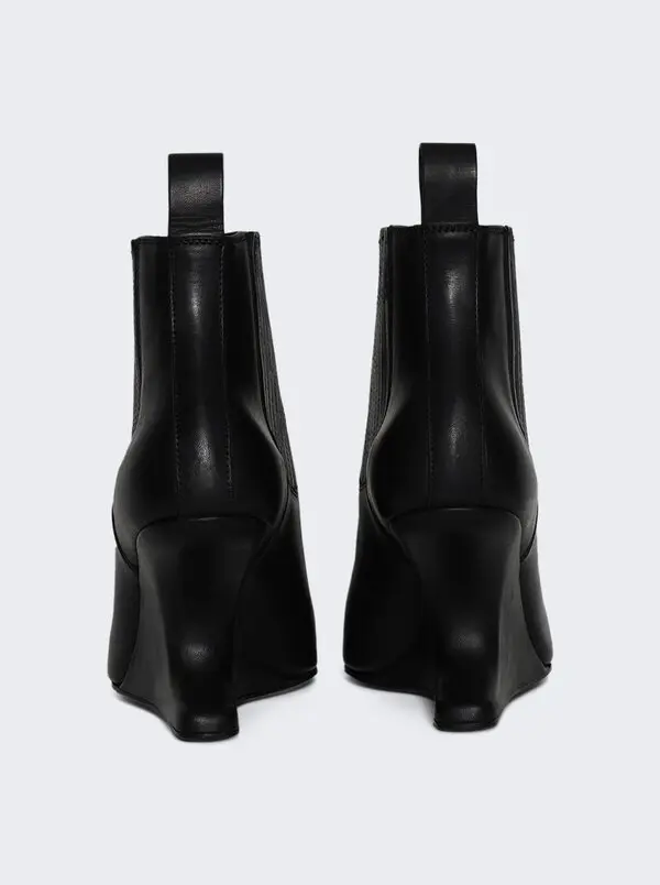 Rick Owens Tower Cantilever 8 Ankle Boots - Black