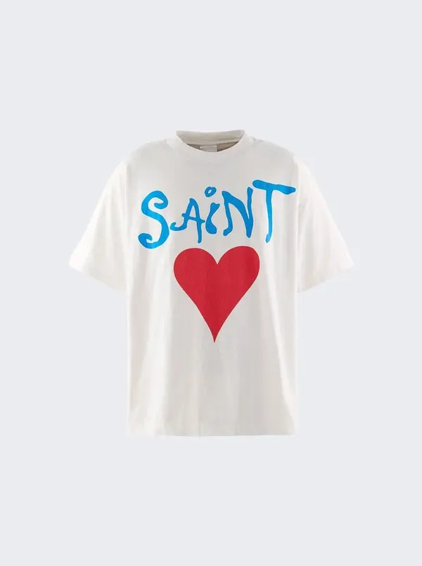 SAINT MXXXXXX Deep Churning Fear Short Sleeve T-shirt