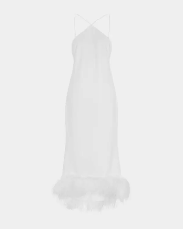 16Arlington Ade Midi Dress - White