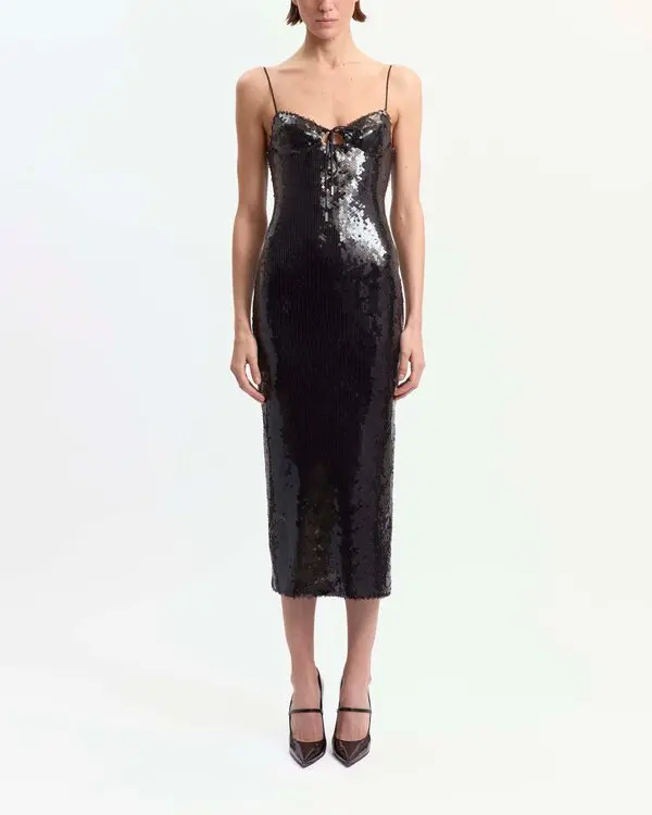 16Arlington Che Midi Dress