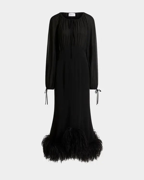 16Arlington Davis Midi Dress - Black