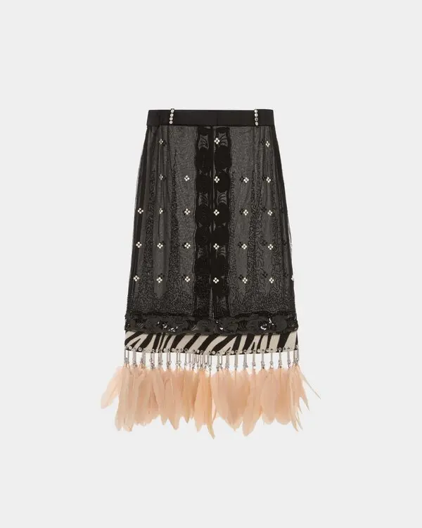 16Arlington Amalia Midi Skirt - Black