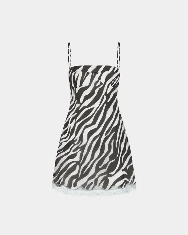 16Arlington Connie Mini Dress - Zebra