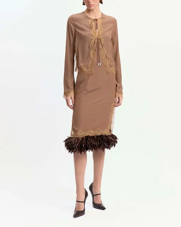 16Arlington Velino Midi Skirt