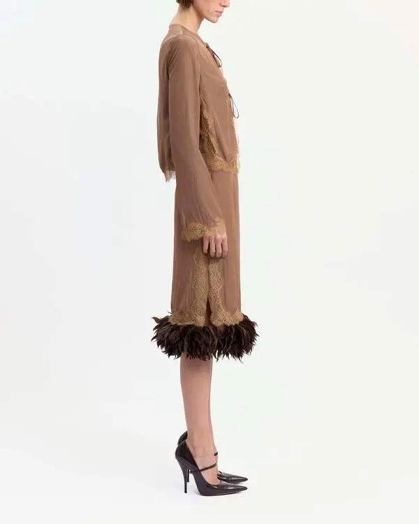 16Arlington Velino Midi Skirt