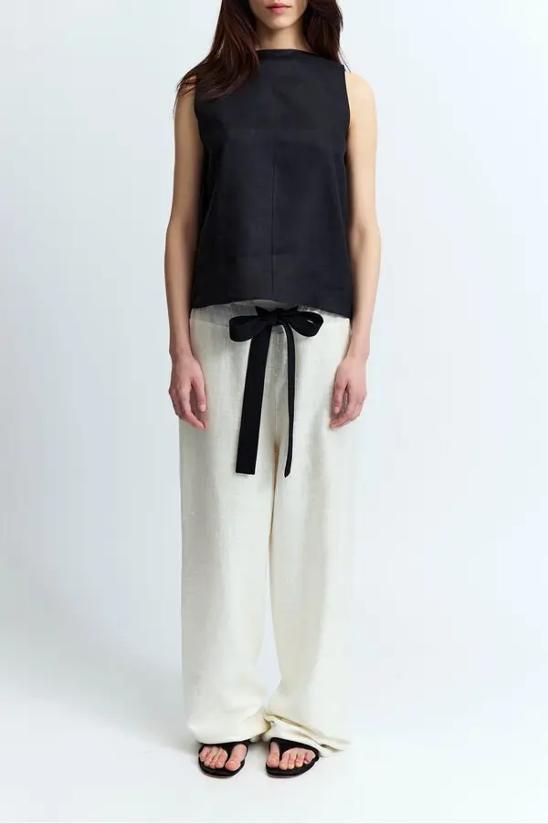 16Arlington Ziella Top With Tie Detail