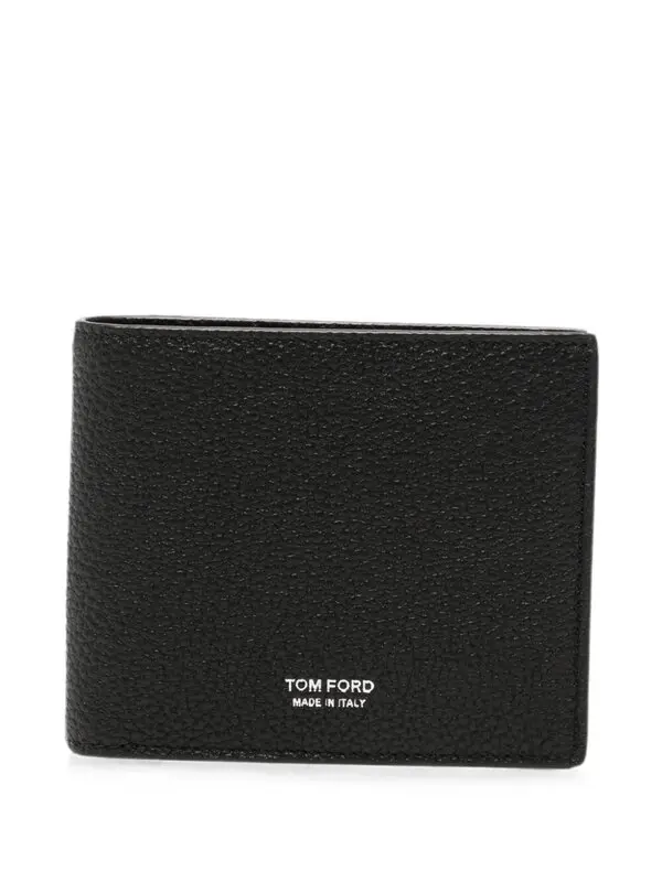TOM FORD Wallet Soft Grain Leather "t Line Classic Bifold