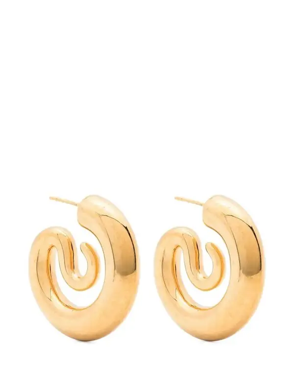 PANCONESI Earrings Serpent Hoops Small