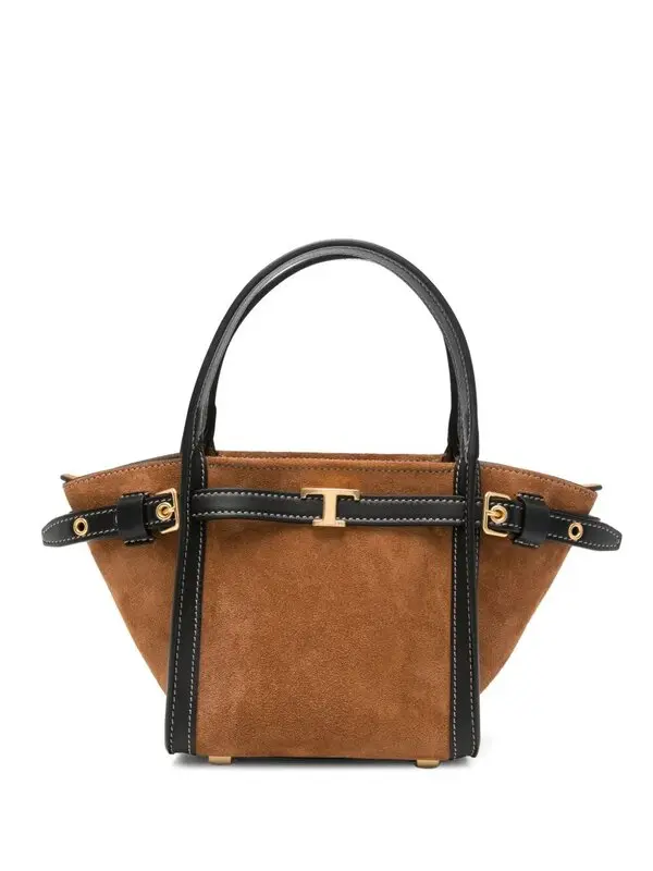 TOD`S Handbag Mini Shopping Bag "tim - Brown