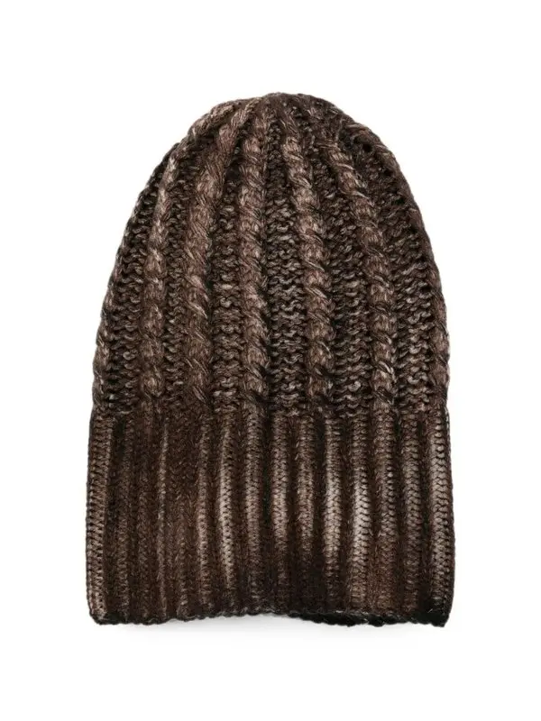 Avant Toi Hat Cashmere "braided Hat