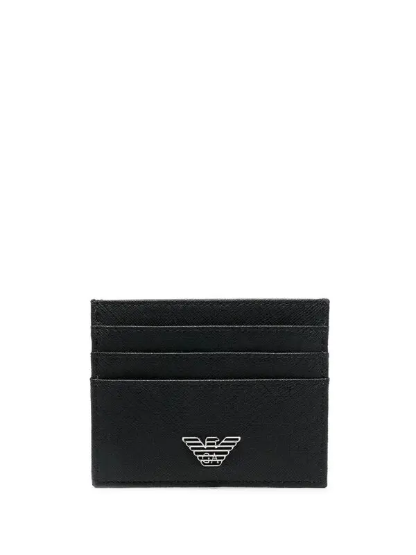 Emporio Armani Accessories Leather Card Holder