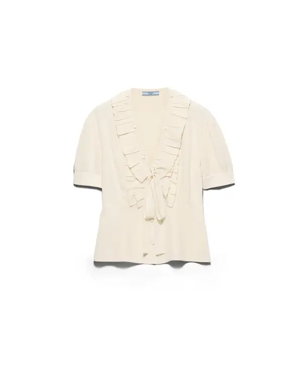 Prada Marocain Shirt