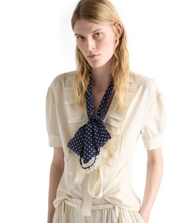 Prada Marocain Shirt