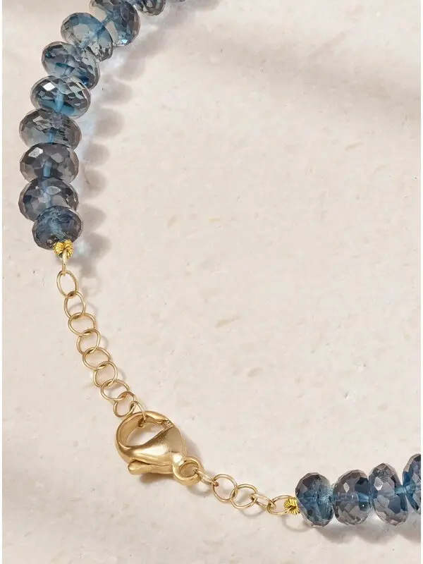 Jia Jia 14-karat Gold Topaz Necklace