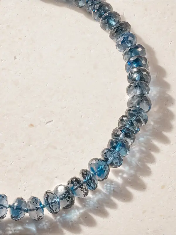 Jia Jia 14-karat Gold Topaz Necklace