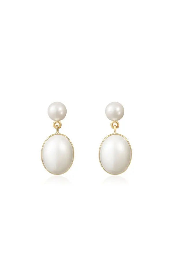 Sophie Bille Brahe 14k Yg Luce Earrings