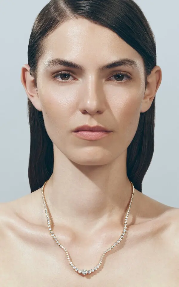 Sophie Bille Brahe 18k Yellow Collier Dentelle Necklace