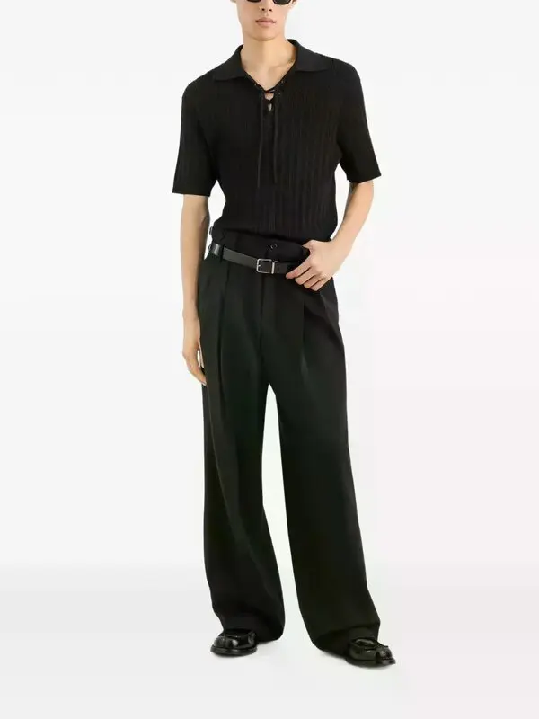 Dolce & Gabbana Cotton Serafino Polo Shirt