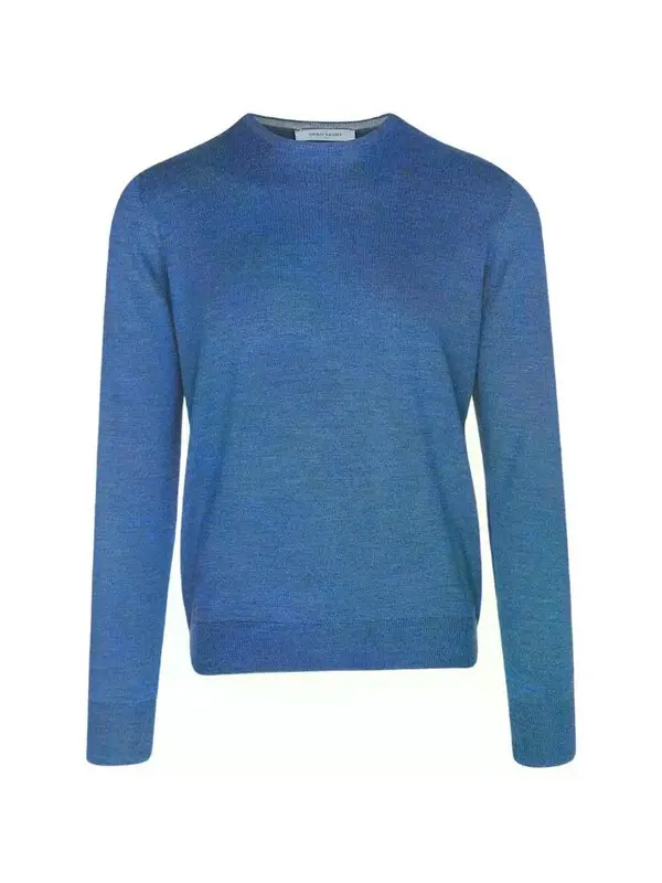 GRAN SASSO Fine-knit Crew-neck Sweater