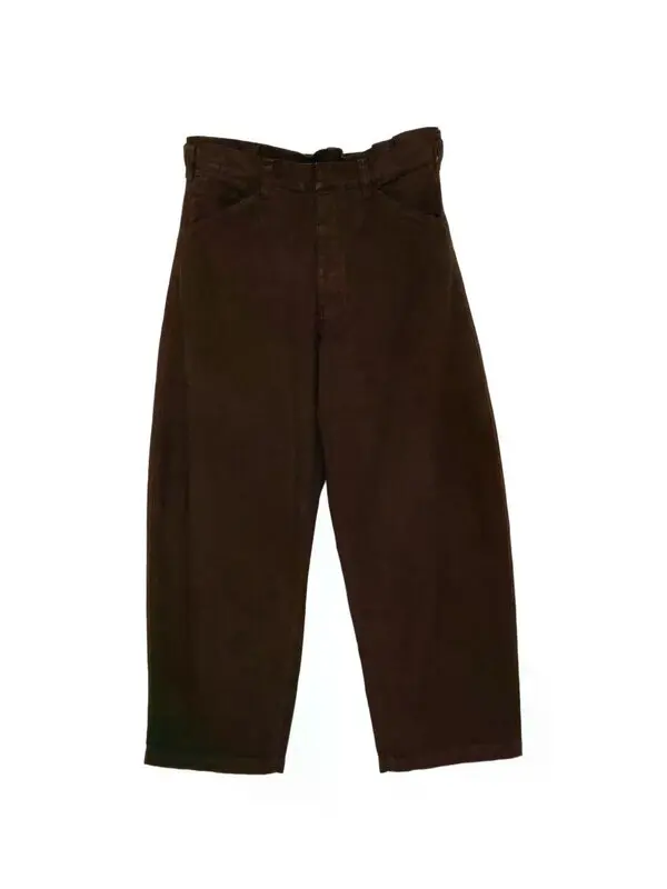 LEMAIRE High-waisted Wide-leg Trousers