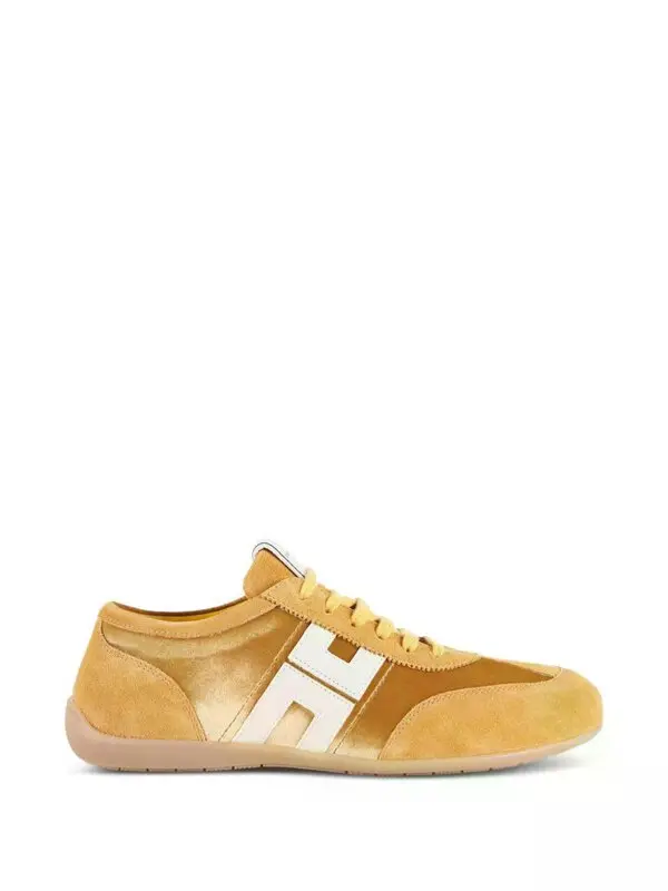 Elisabetta Franchi Nappa Leather Sneakers - Gold
